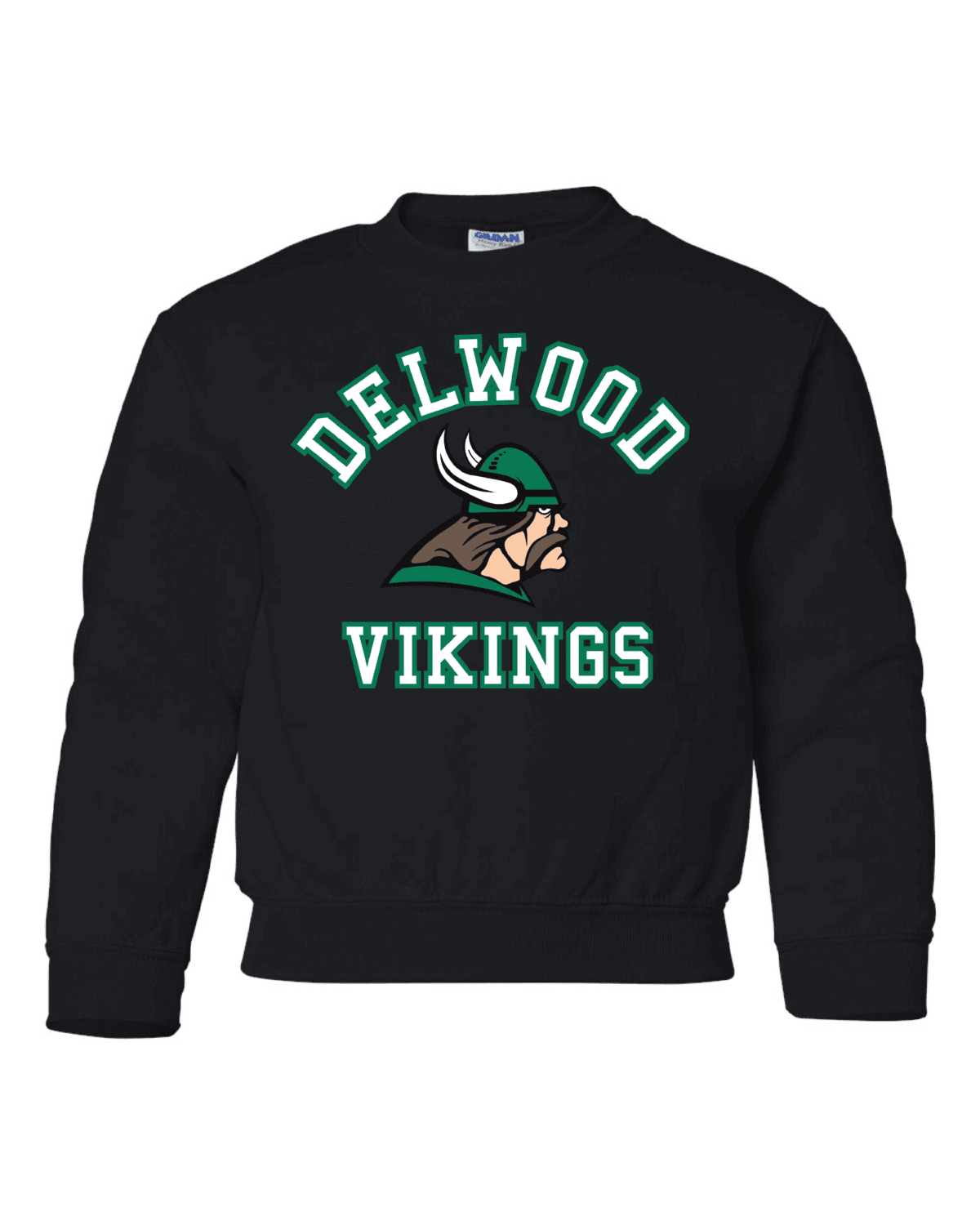 Delwood PTO Christmas Fundraiser Logo Design Youth Gildan Heavy Blend ...